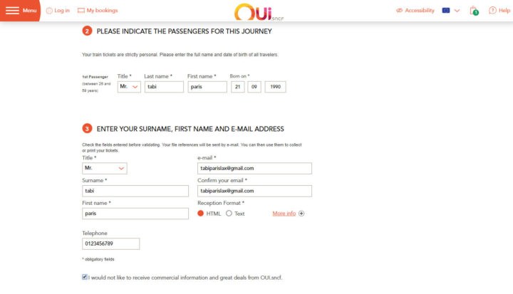 TGVを予約しよう Oui SNCFなら座席指定も簡単で 最安値運賃で購入出来ます | タビパリラックス