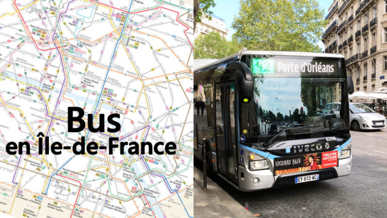 Paris Bus Complete Guide Line 91 to Line 96 Route Map Latest Version ...
