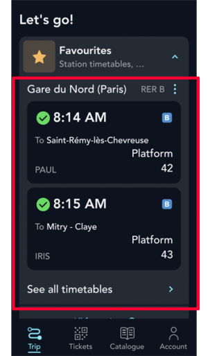 SNCF Connect アプリの使い方 E-ticketの表示に使える便利なアプリ | タビパリラックス